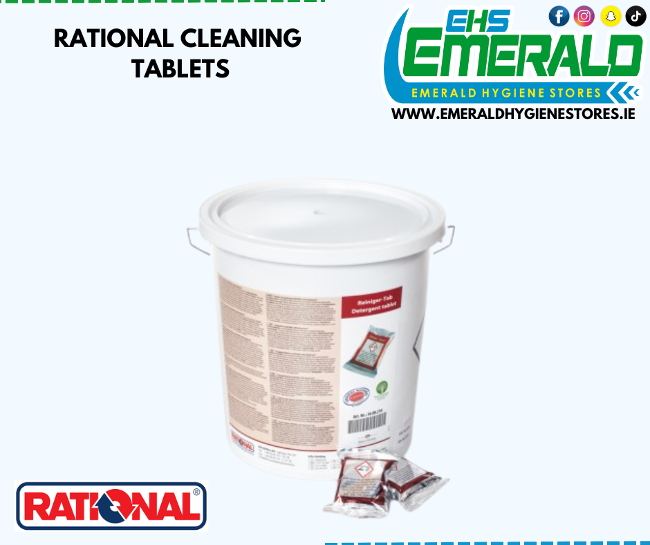 Cleaner Tablets for Rational Oven 100's – Emerald Hygiene Stores