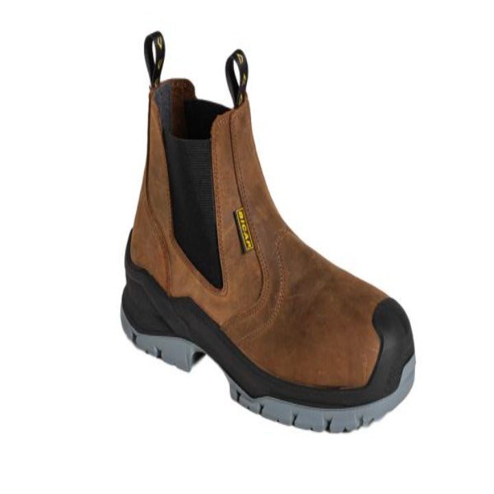 BICAP BROWN LEATHER DEALER BOOTS – Emerald Hygiene Stores