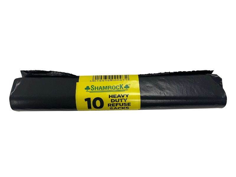 Shamrock Heavy Duty Black Bags 26x44 – Emerald Hygiene Stores